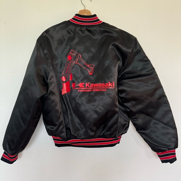 Holloway | Jackets & Coats | Vintage Kawasaki Robotics Jacket Adult ...